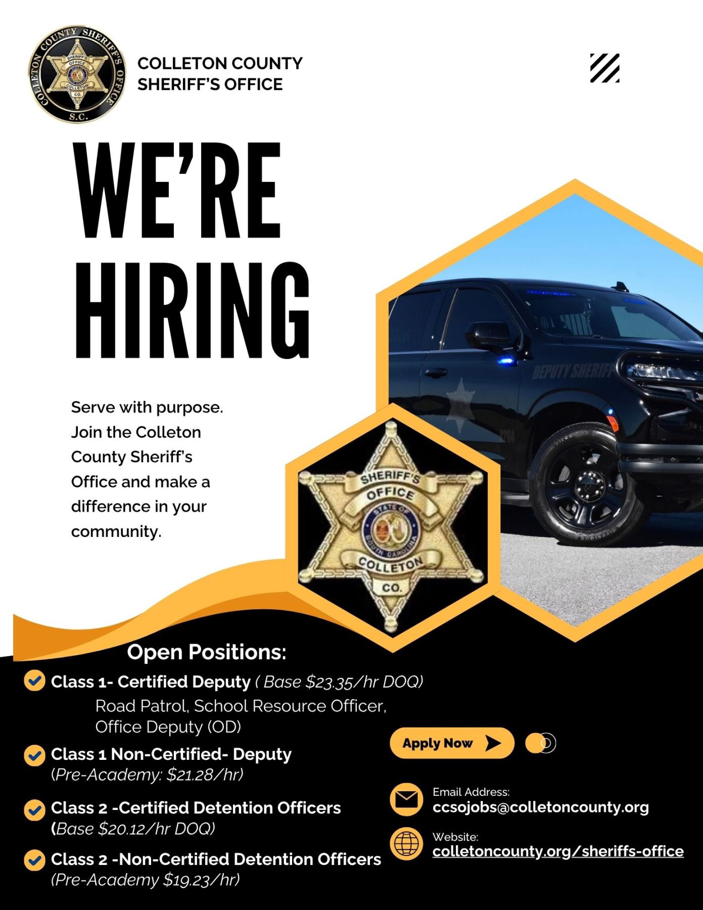 Careers | Colleton County, SC